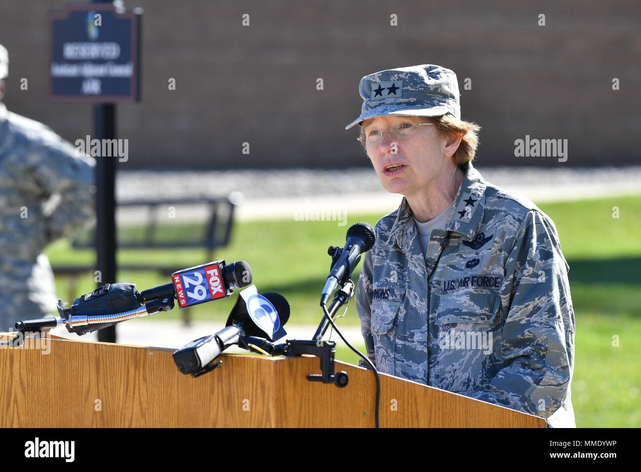 Major General Carol Timmons shares some words about Brigadier General ...