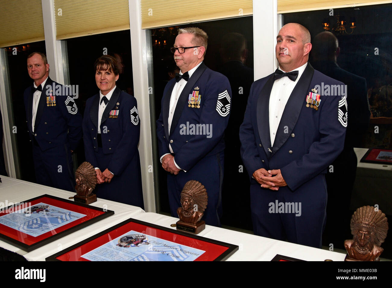 Montana Air National Guard Chief Master Sgts. Sean P. O'Connell, Lynn U ...