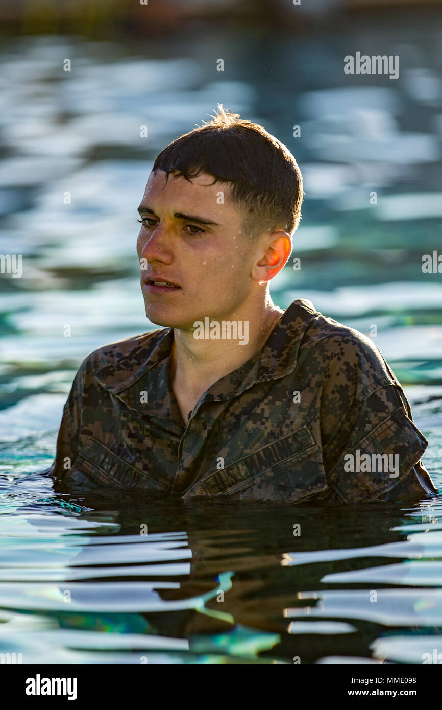 U.S. Marine Corps Lance Cpl. Kyle Lynch, 7th Engineer Support Battalion ...