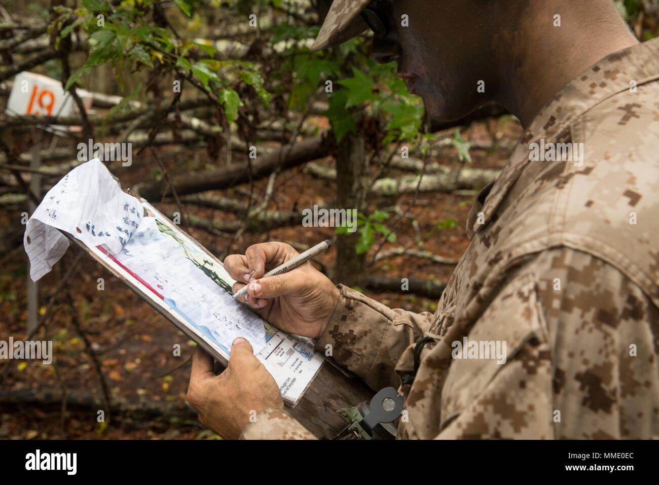 U.S. Marine Corps Recruits with Alpha Company, 1st Battalion, Recruit ...