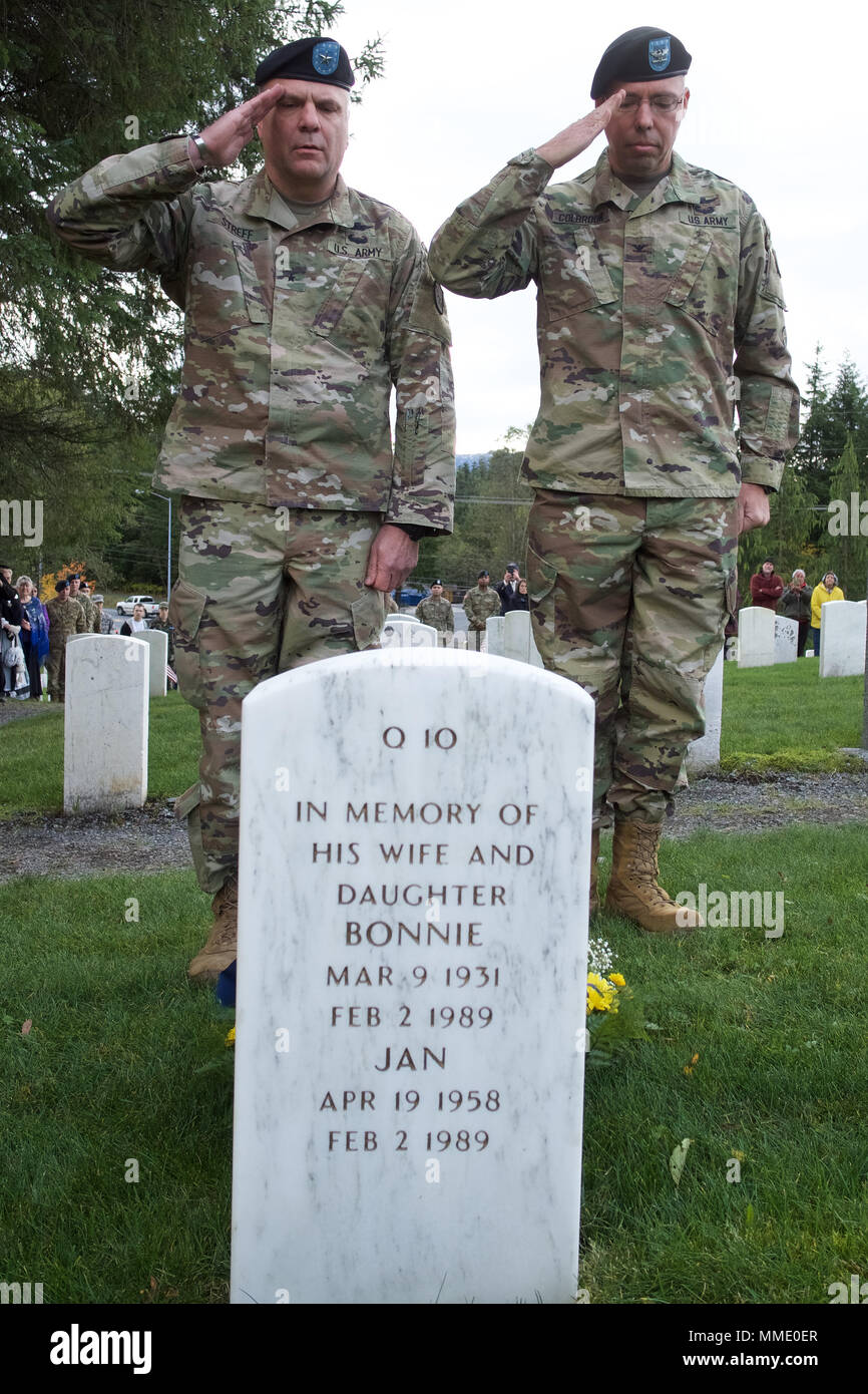 Brig. Gen. Joseph Streff, Alaska Army National Guard assistant adjutant ...