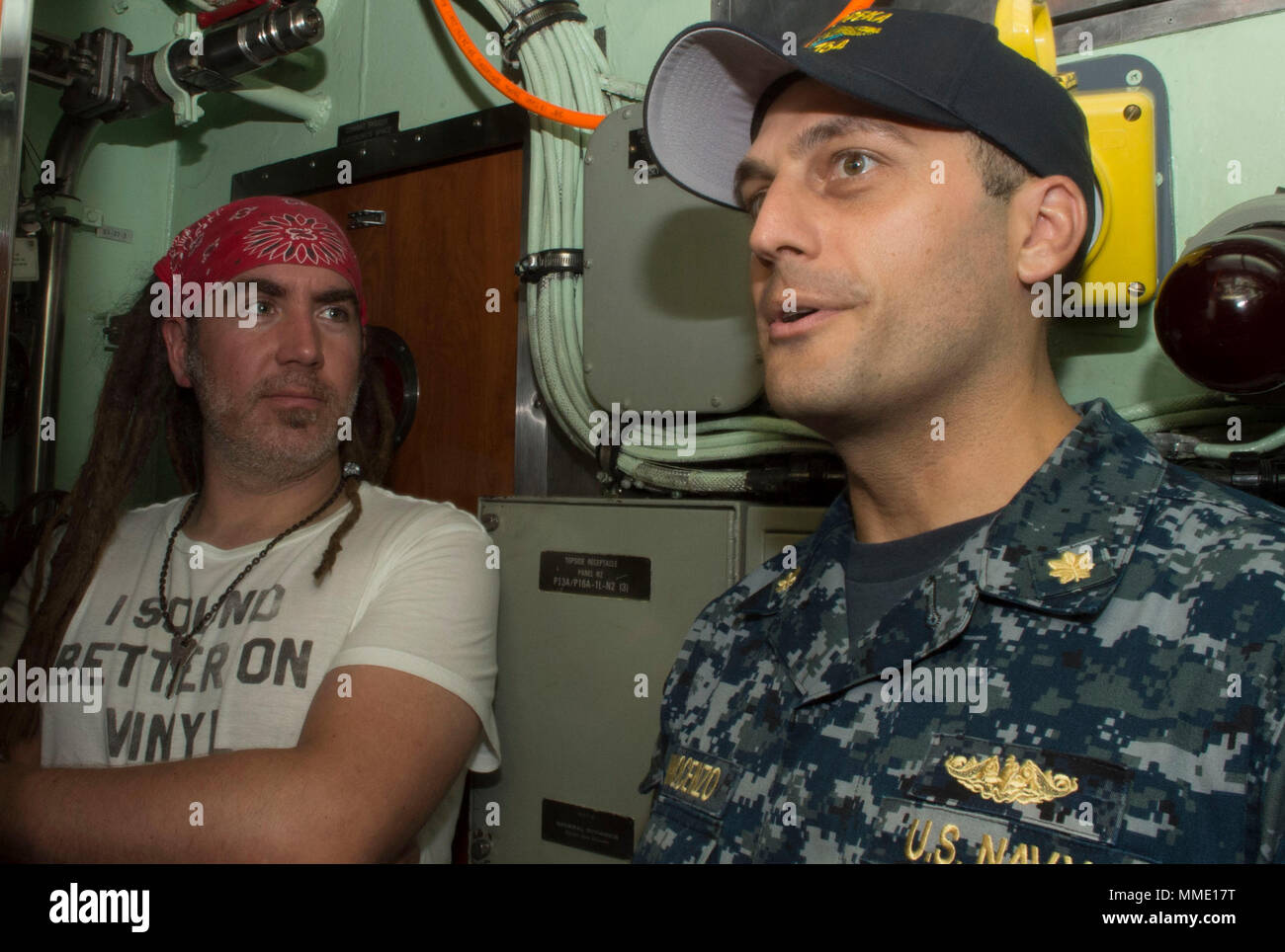 171021-N-WI626-096 APRA HARBOR, Guam (Oct. 21, 2017) Lt. Cmdr. Emil D ...