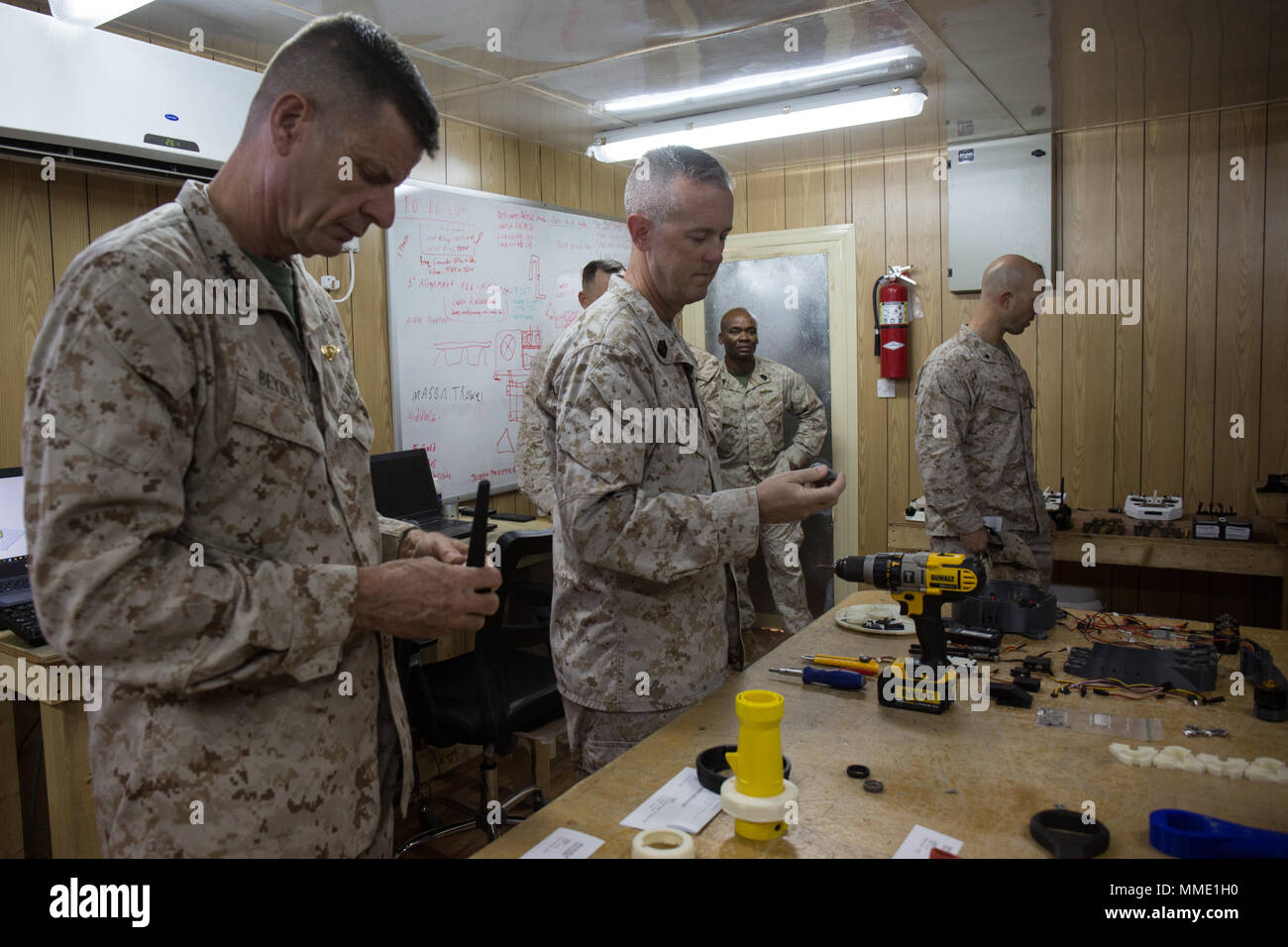 U.S. Marine Lt. Gen. William D Beydler, commander, U.S. Marine Corps ...
