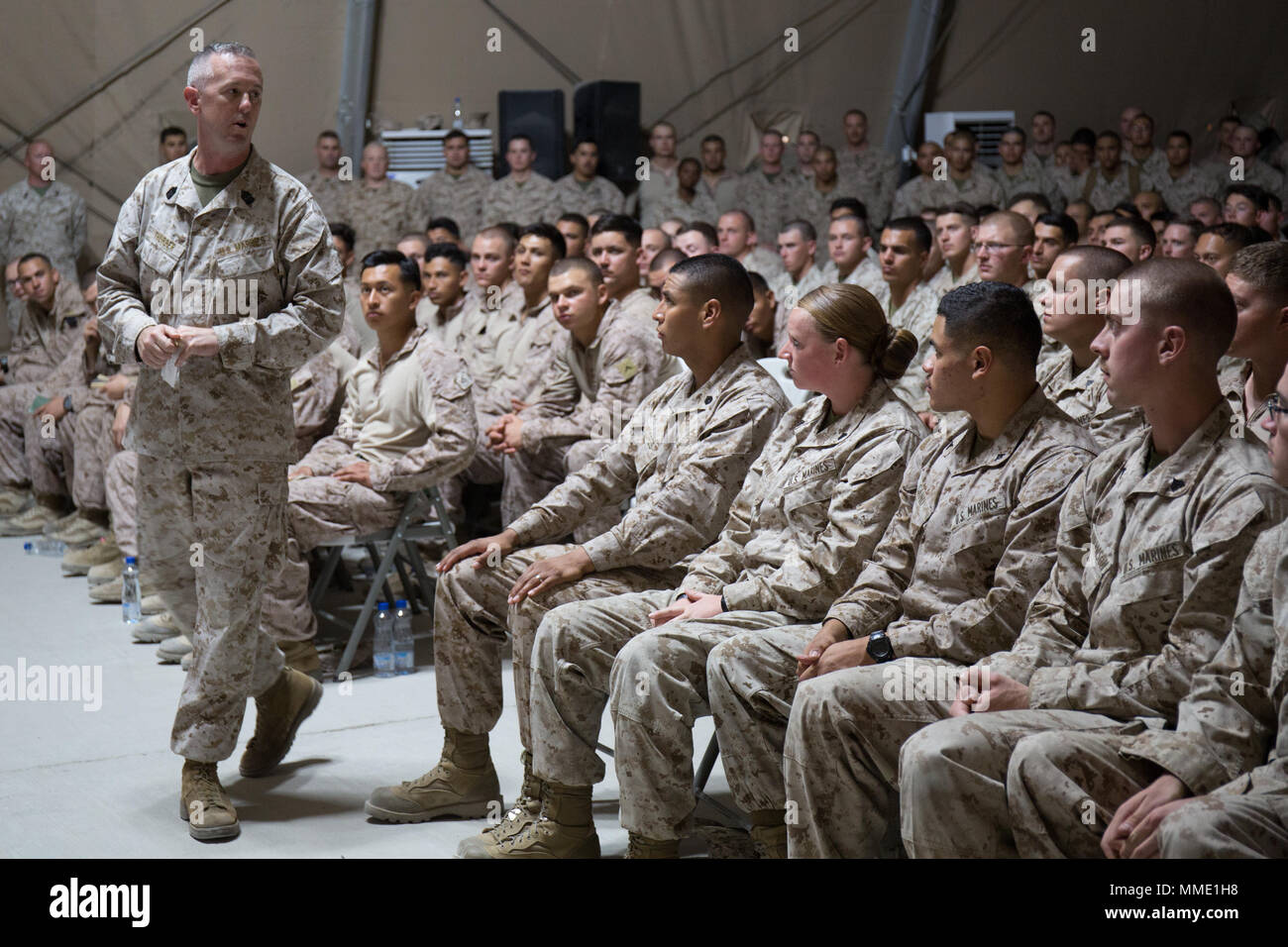 U.S. Marine Sgt. Maj. William T. Thurber, U.S. Marine Corps Forces ...