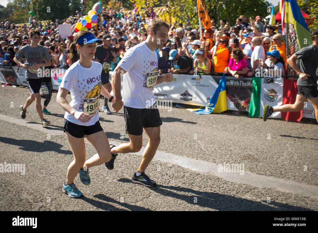 Rebbecca Bennett and Benjamin Gaines, New York city, NY., participates ...