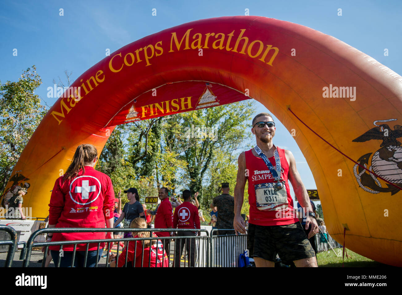 Medal of Honor recipient, retired U.S. Marine Corps Cpl. Kyle Carpenter ...