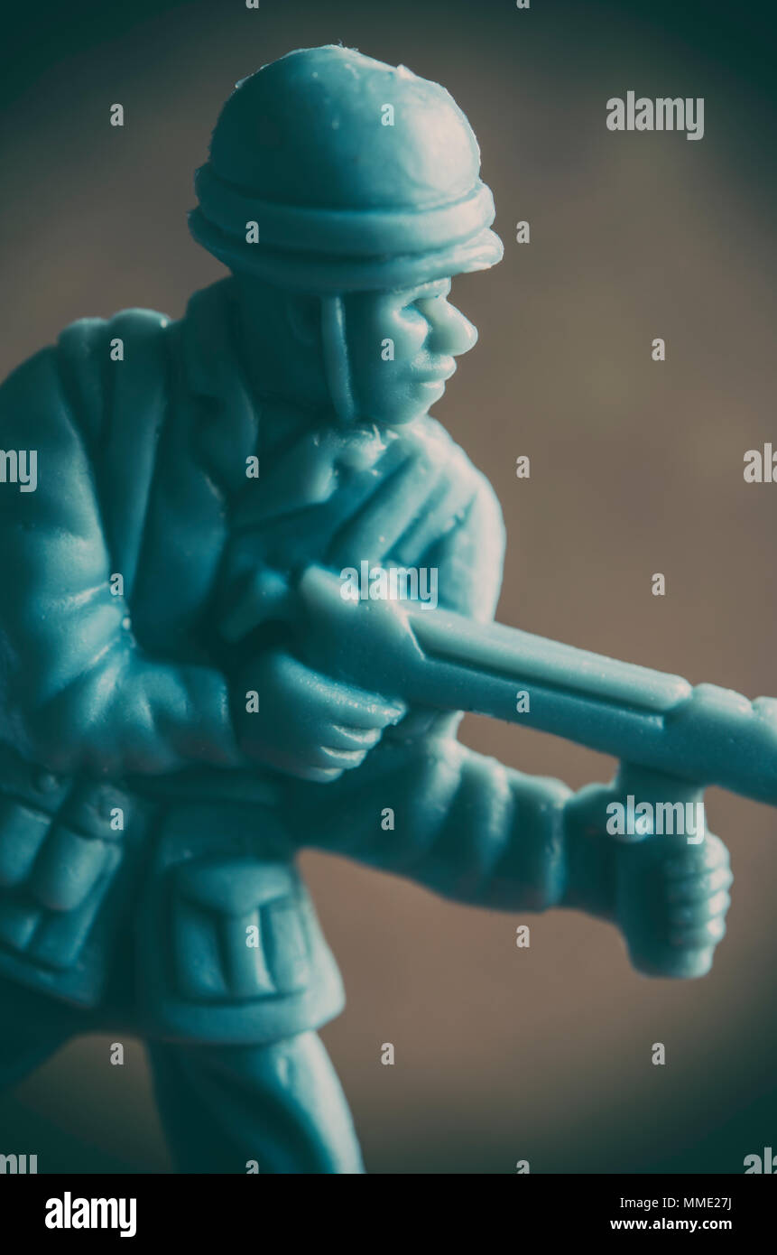 Plastic toy soldier hi-res stock photography and images - Alamy