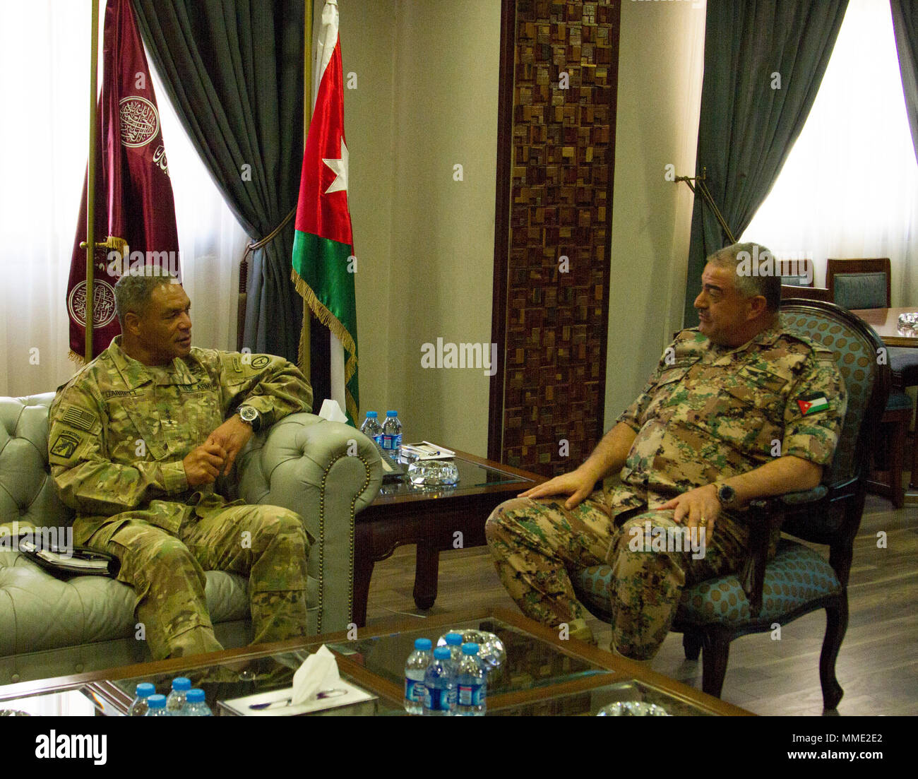 Lt. Gen. Michael Garrett, U.S. Army Central Commanding General, speaks ...