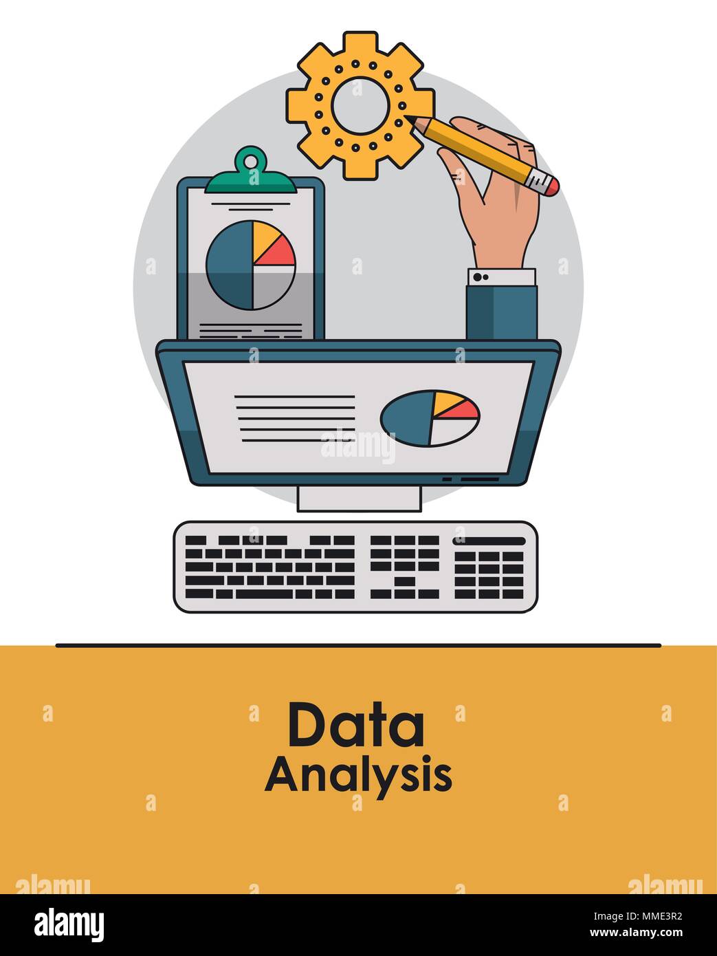 Data analysis concept Stock Vector Image & Art - Alamy