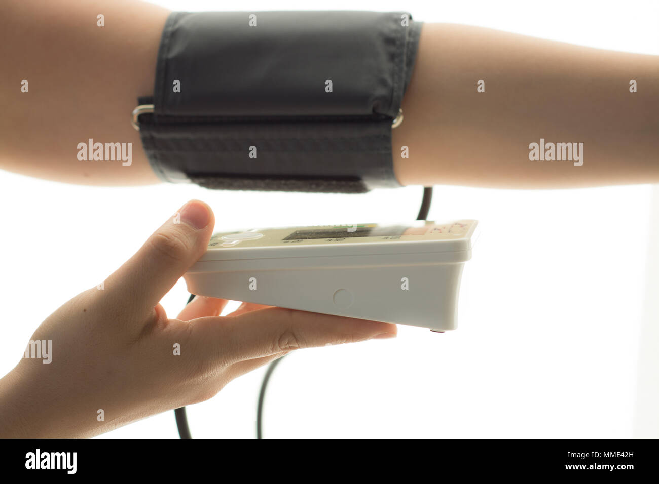 Blood Pressure Check Stock Photo - Alamy