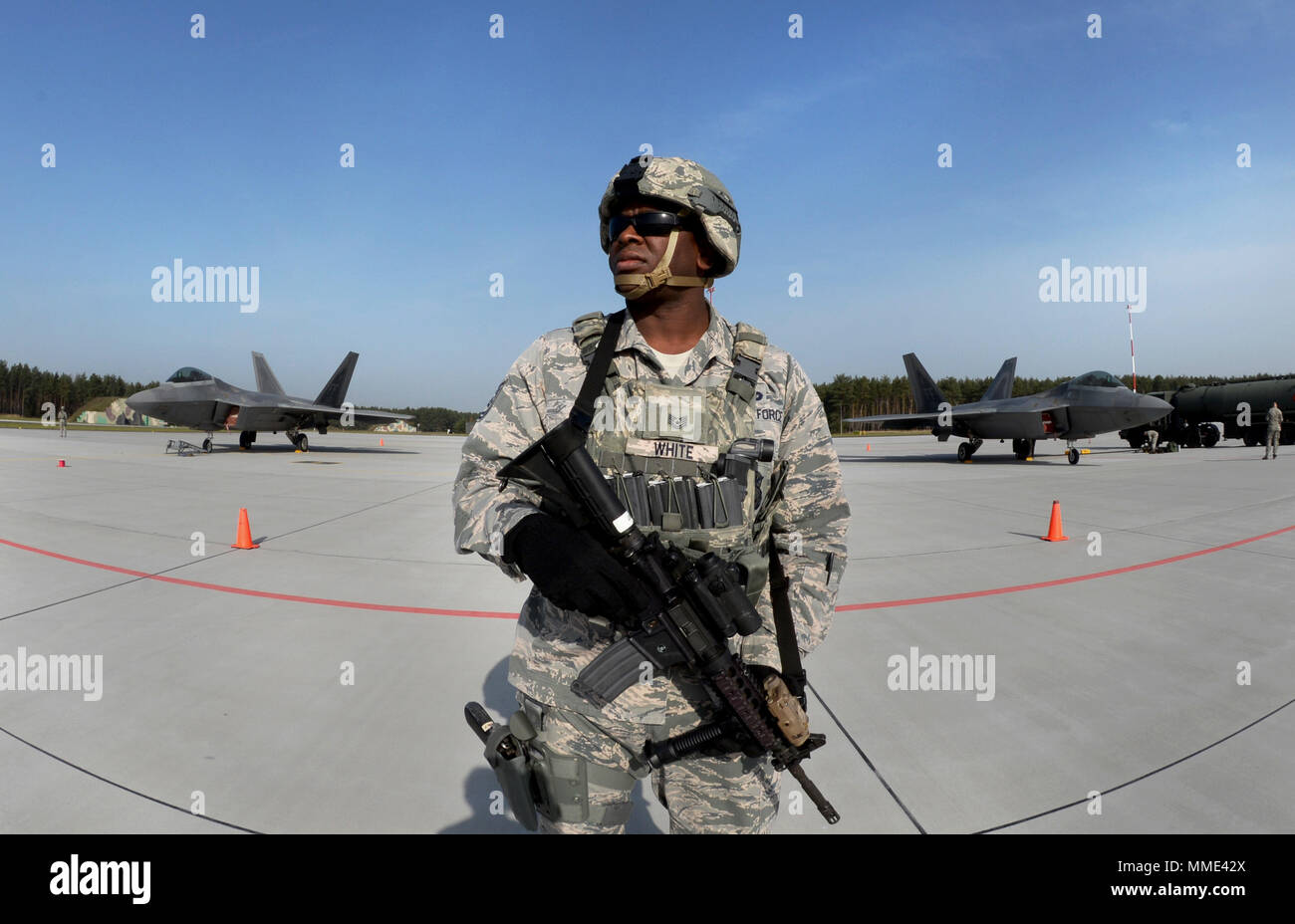 U.S. Air Force Tech. Sgt. Paul White, 633rd Security Forces Squadron ...