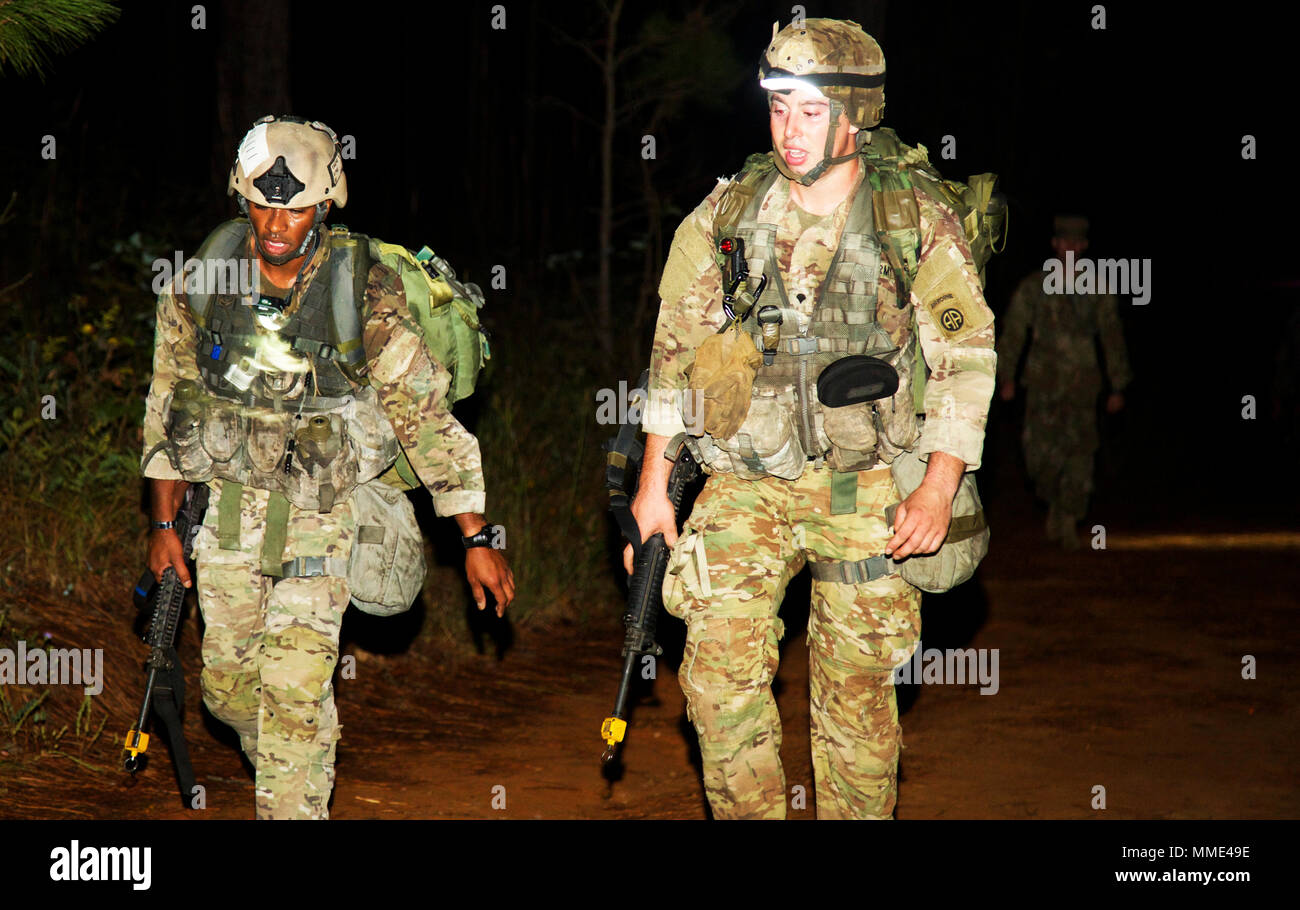 U.S. Army soldiers are ruck the Expert Field Medical Badge (EFMB) on ...