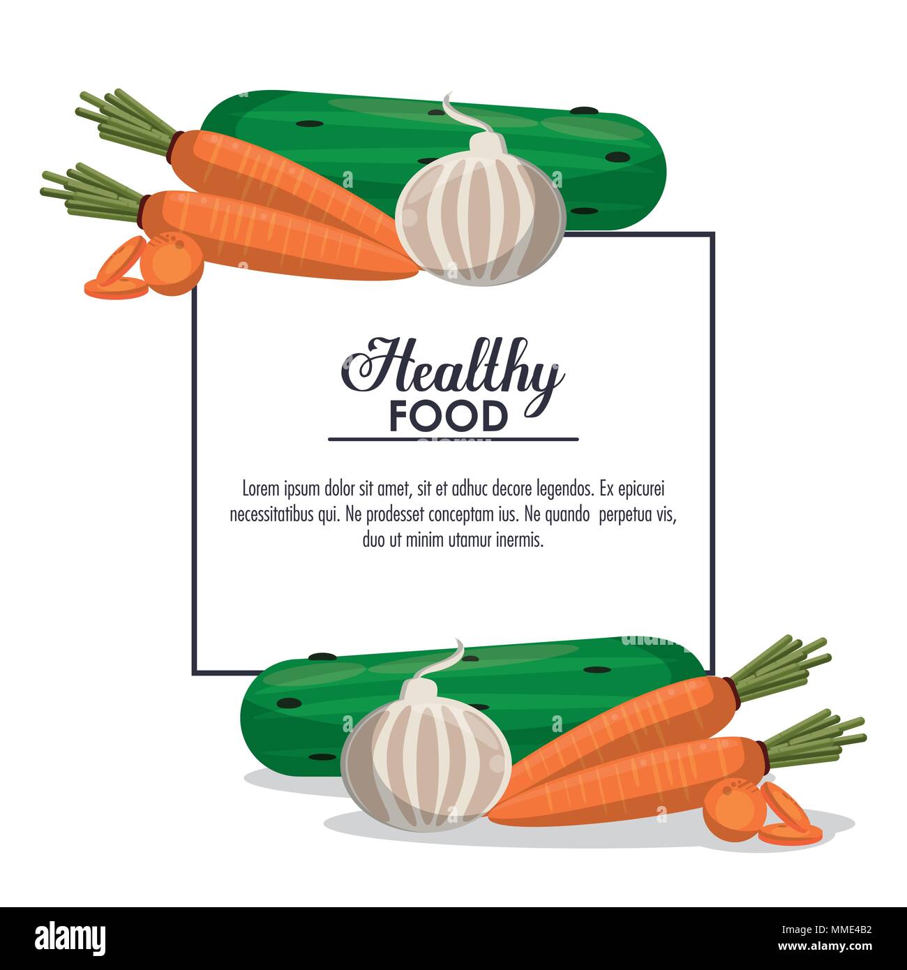 Healthy food infographic Stock Vector Image & Art - Alamy