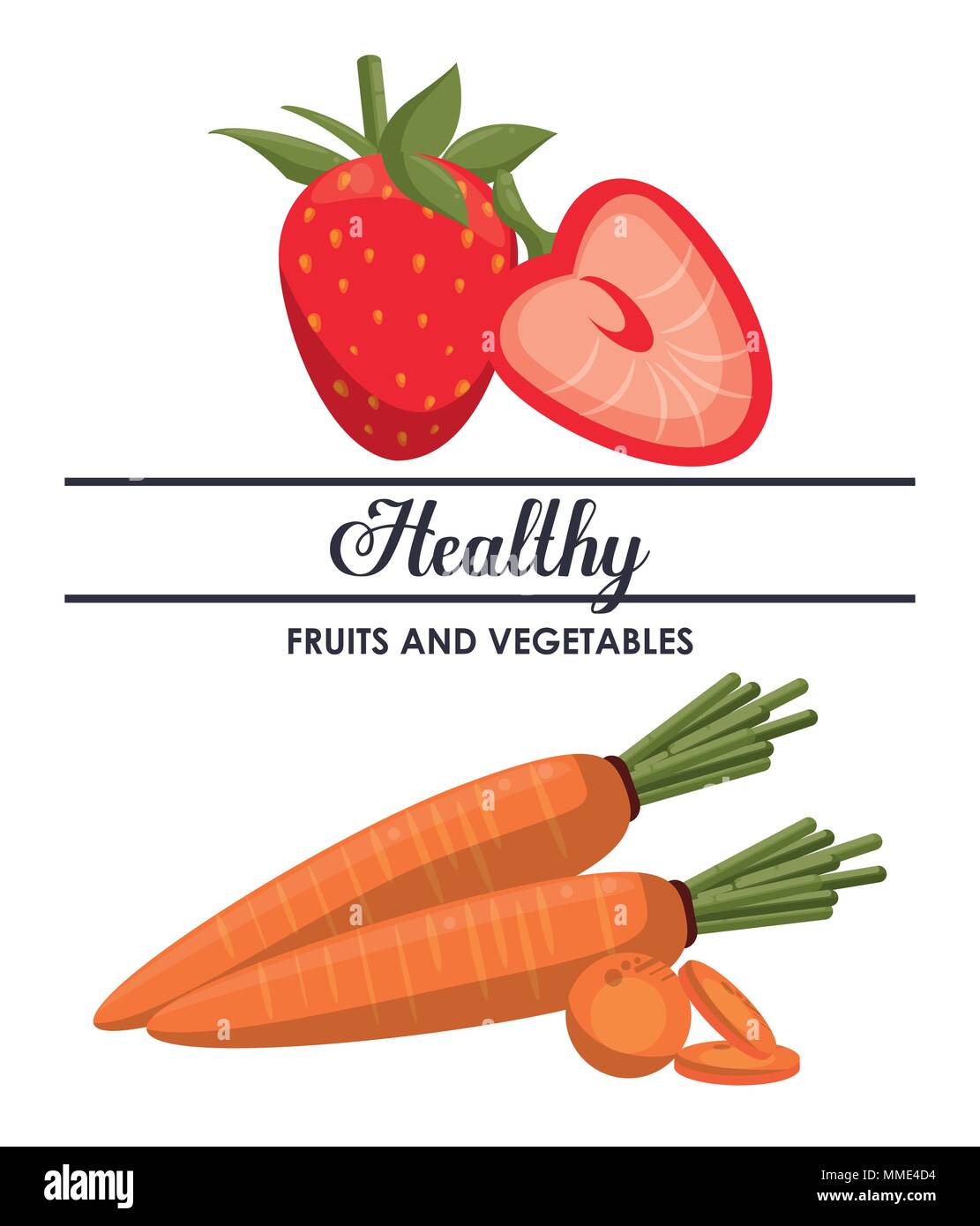 Strawberry infographic hi-res stock photography and images - Alamy