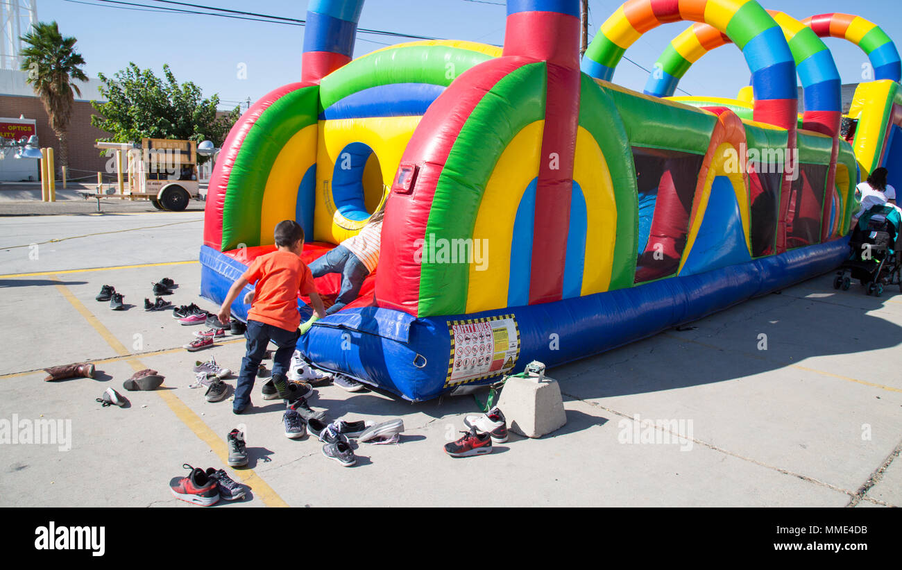 National Guard Inflatable Obstacle Course