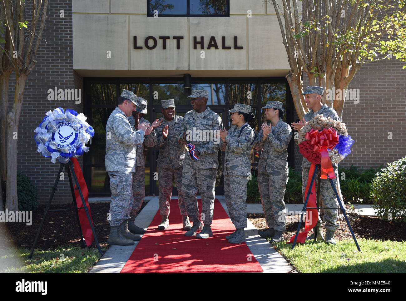Chief Master Sgt. of the Air Force Kaleth O. Wright joined Keesler ...