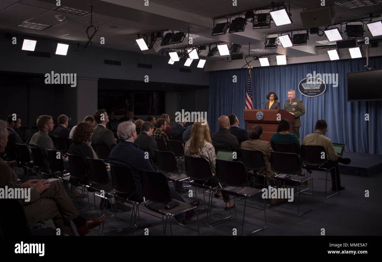 Pentagon chief spokesperson Dana W. White and Joint Staff director Lt ...