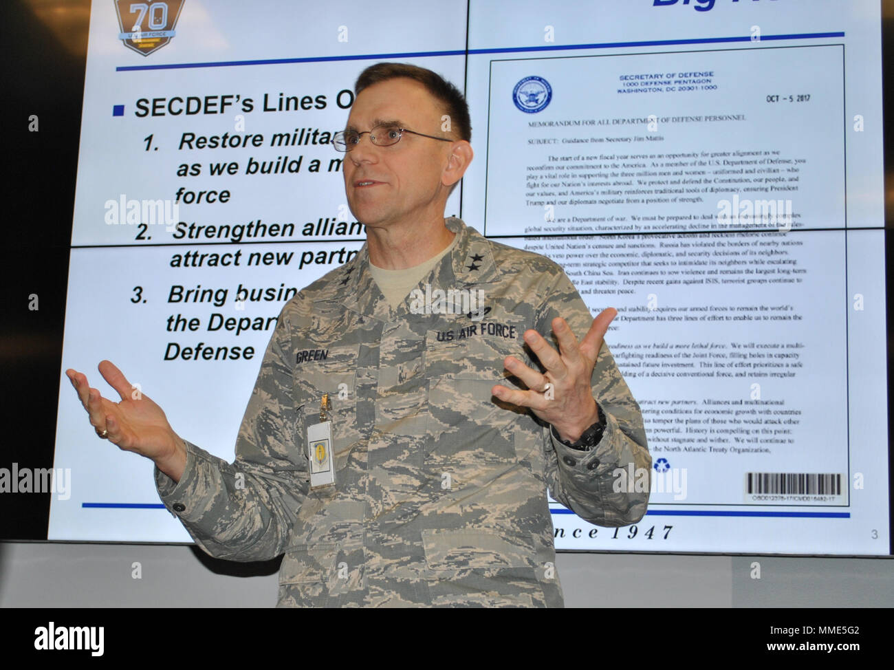 Maj gen timothy green hi-res stock photography and images - Alamy