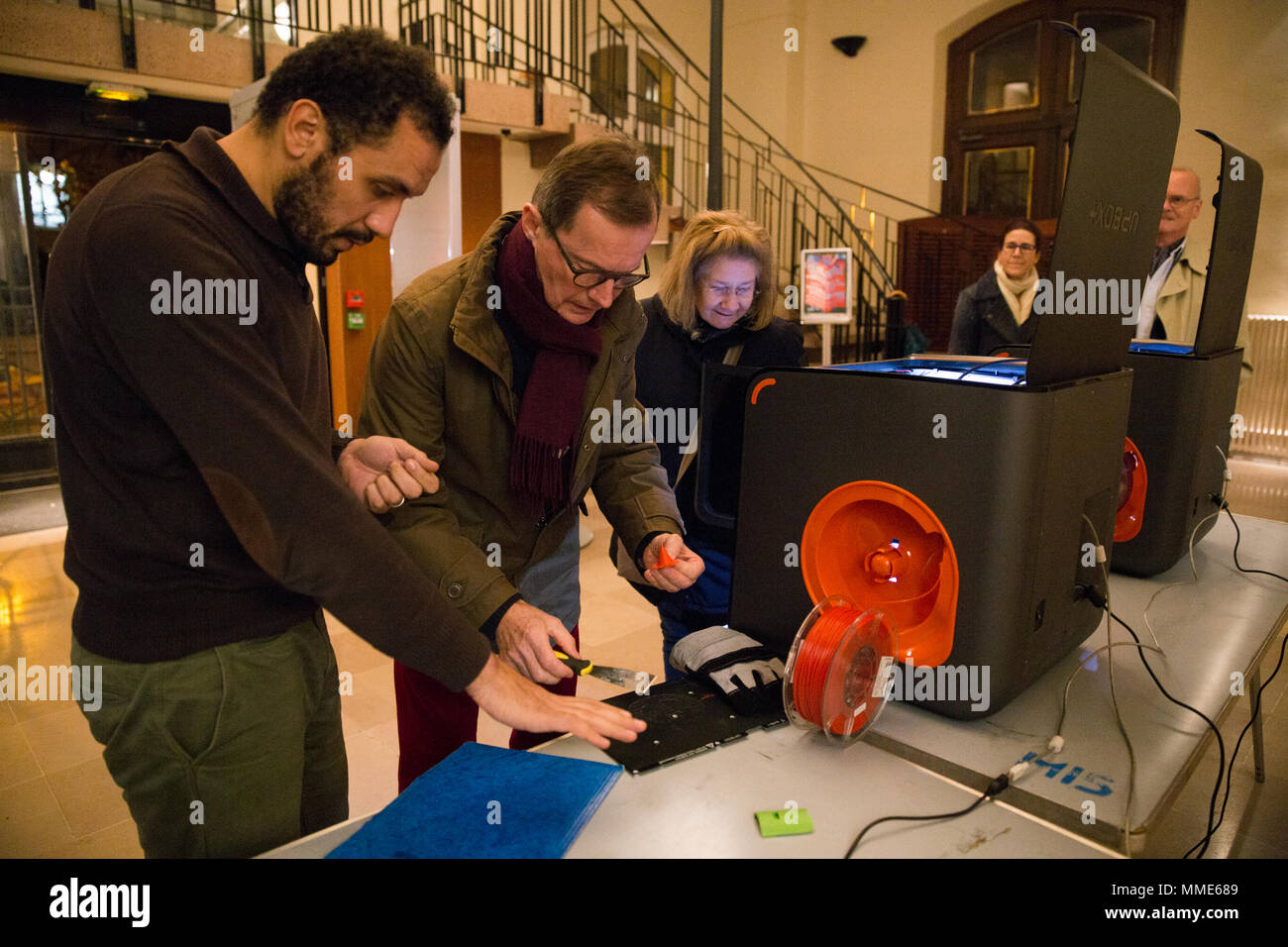 Old printing techniques hi-res stock photography and images - Alamy