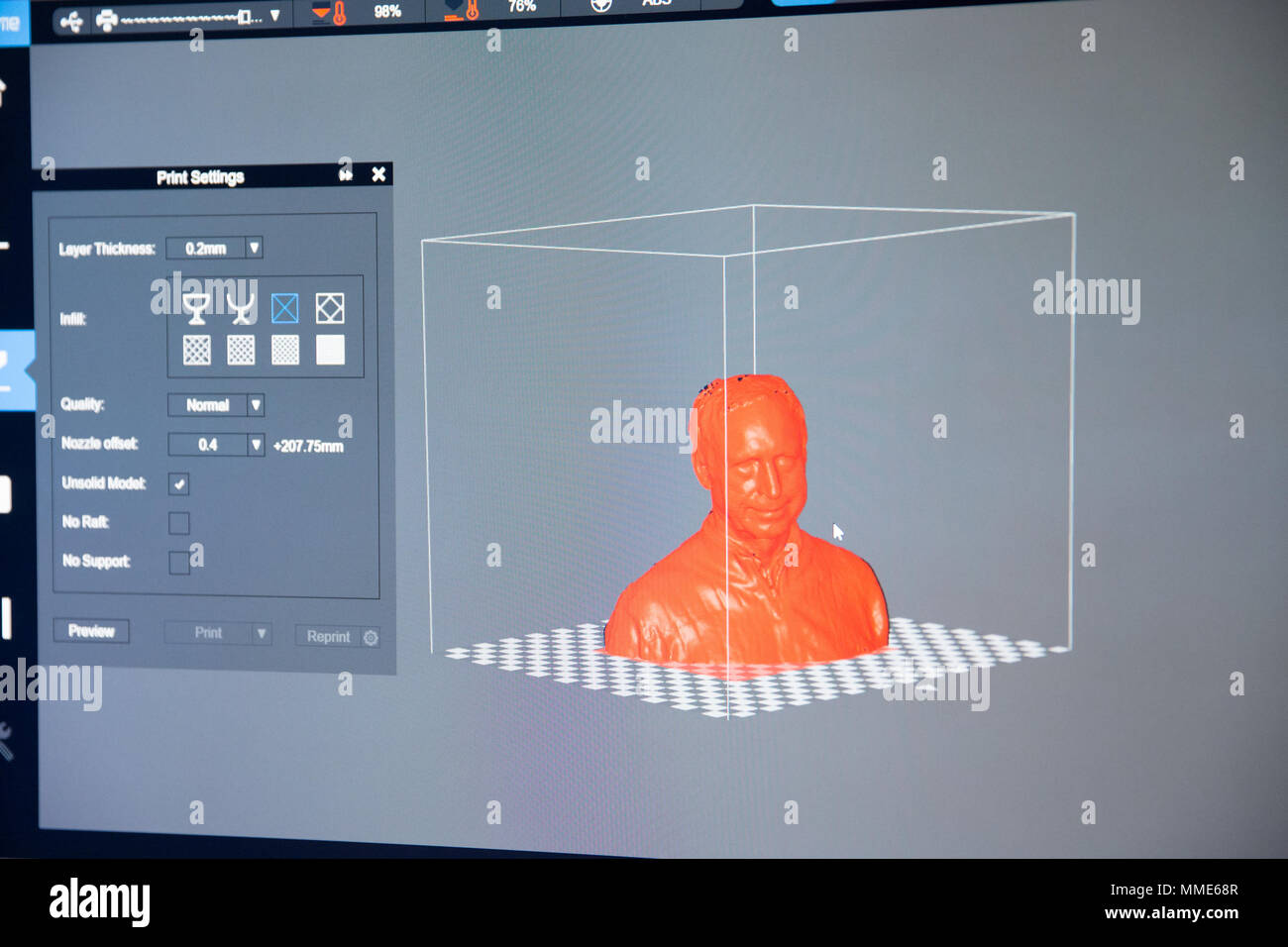 Printing screens hi-res stock photography and images - Alamy