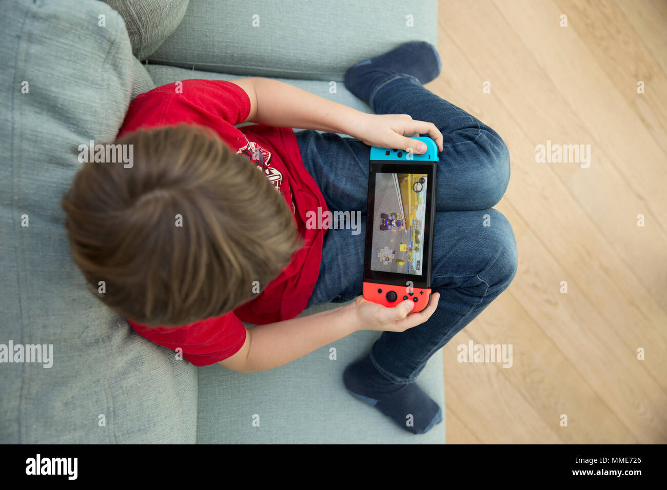 Nintendo Switch Stock Photos & Nintendo Switch Stock Images - Alamy