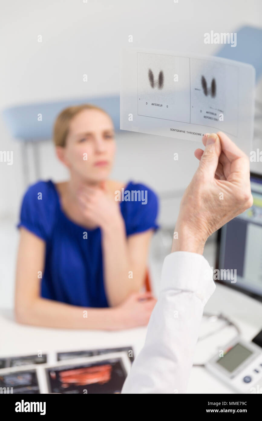 Nuclear scan of thyroid hi-res stock photography and images - Alamy