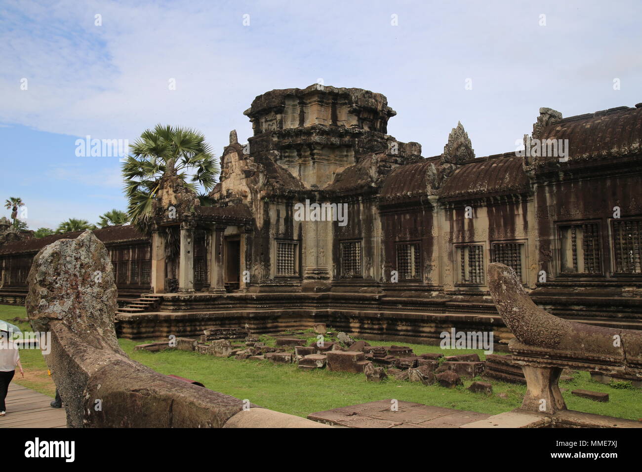 Ruins of Angkor Wat in Cambodia Stock Photo - Alamy