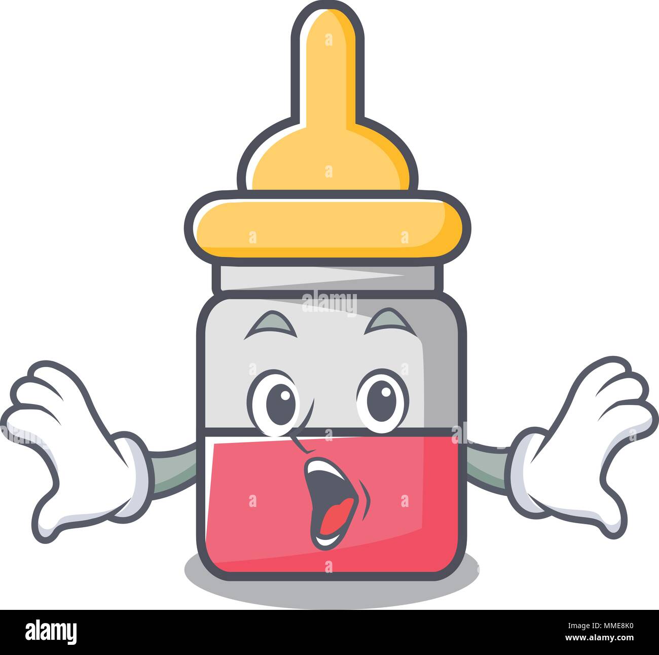 Surprised nassal drop mascot cartoon Stock Vector Image & Art - Alamy