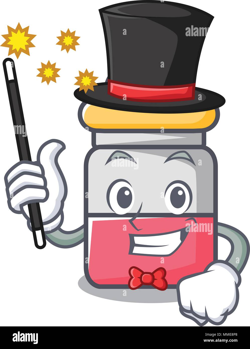 Magician nassal drop mascot cartoon Stock Vector Image & Art - Alamy