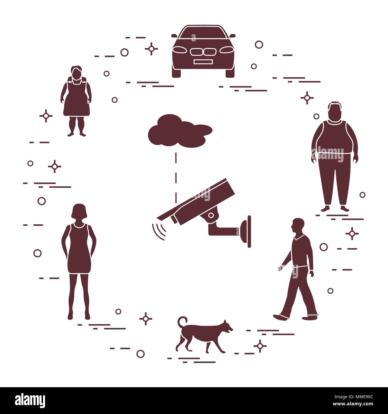 Detection dog Stock Vector Images - Alamy