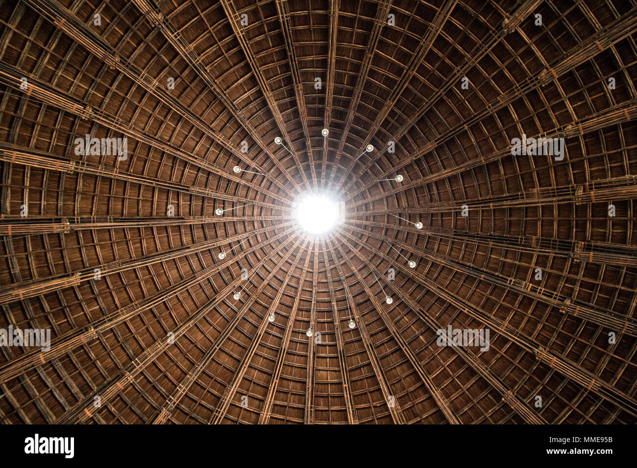 Community Centre designed and made out of Bamboo by Vo Trong Nghia ...