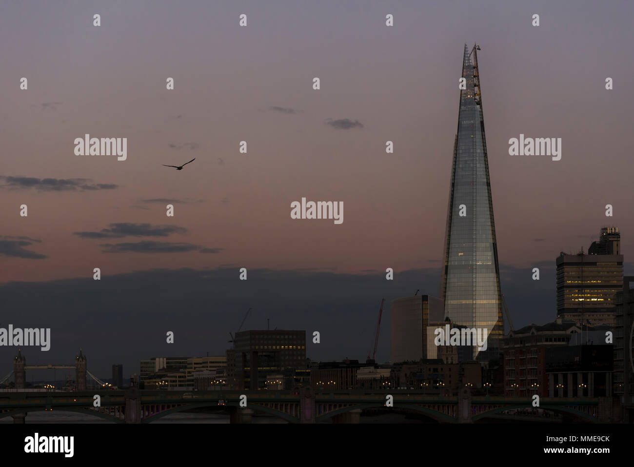 City view of London Stock Photo - Alamy