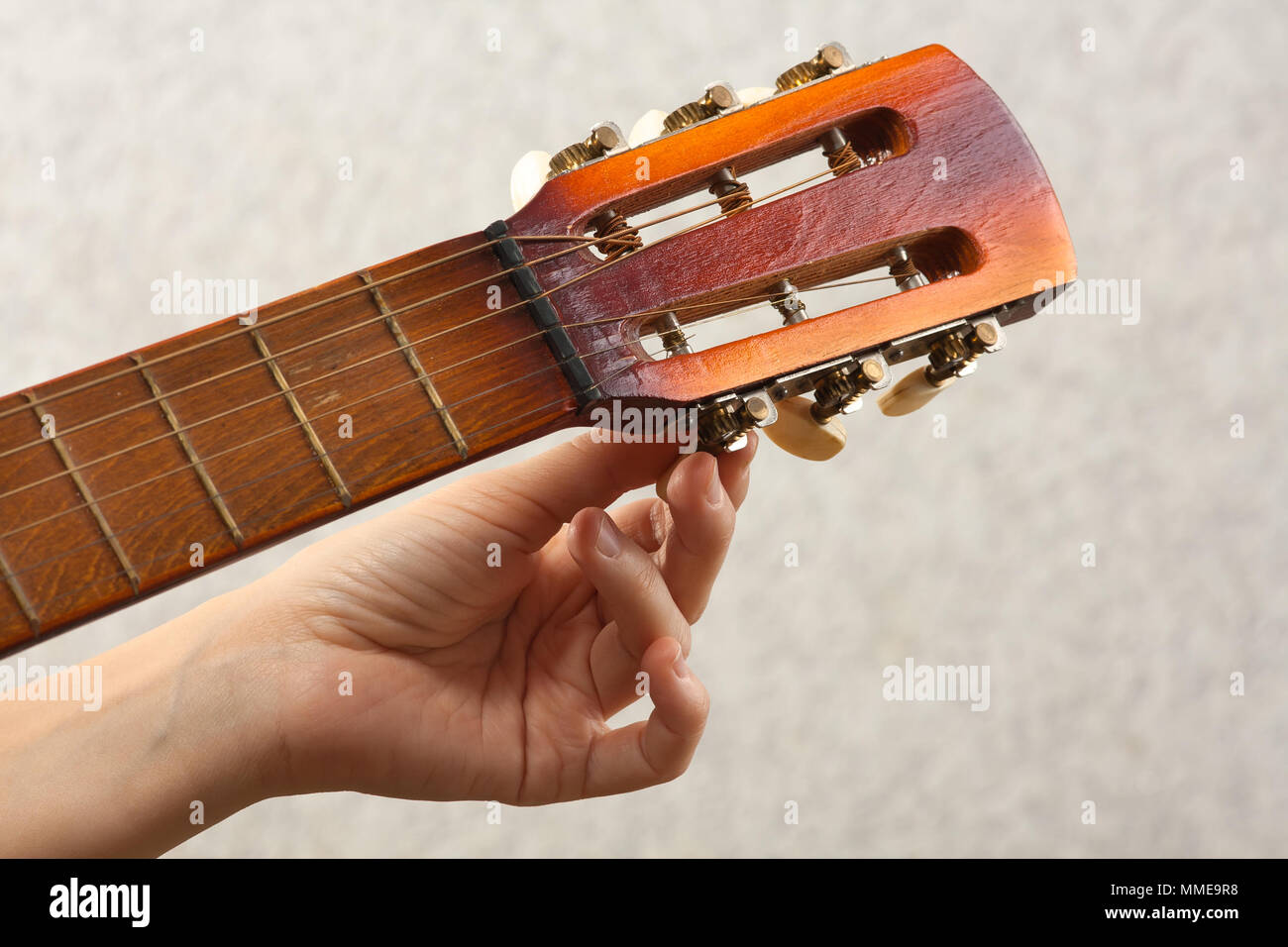 Hand tuning hi-res stock photography and images - Alamy