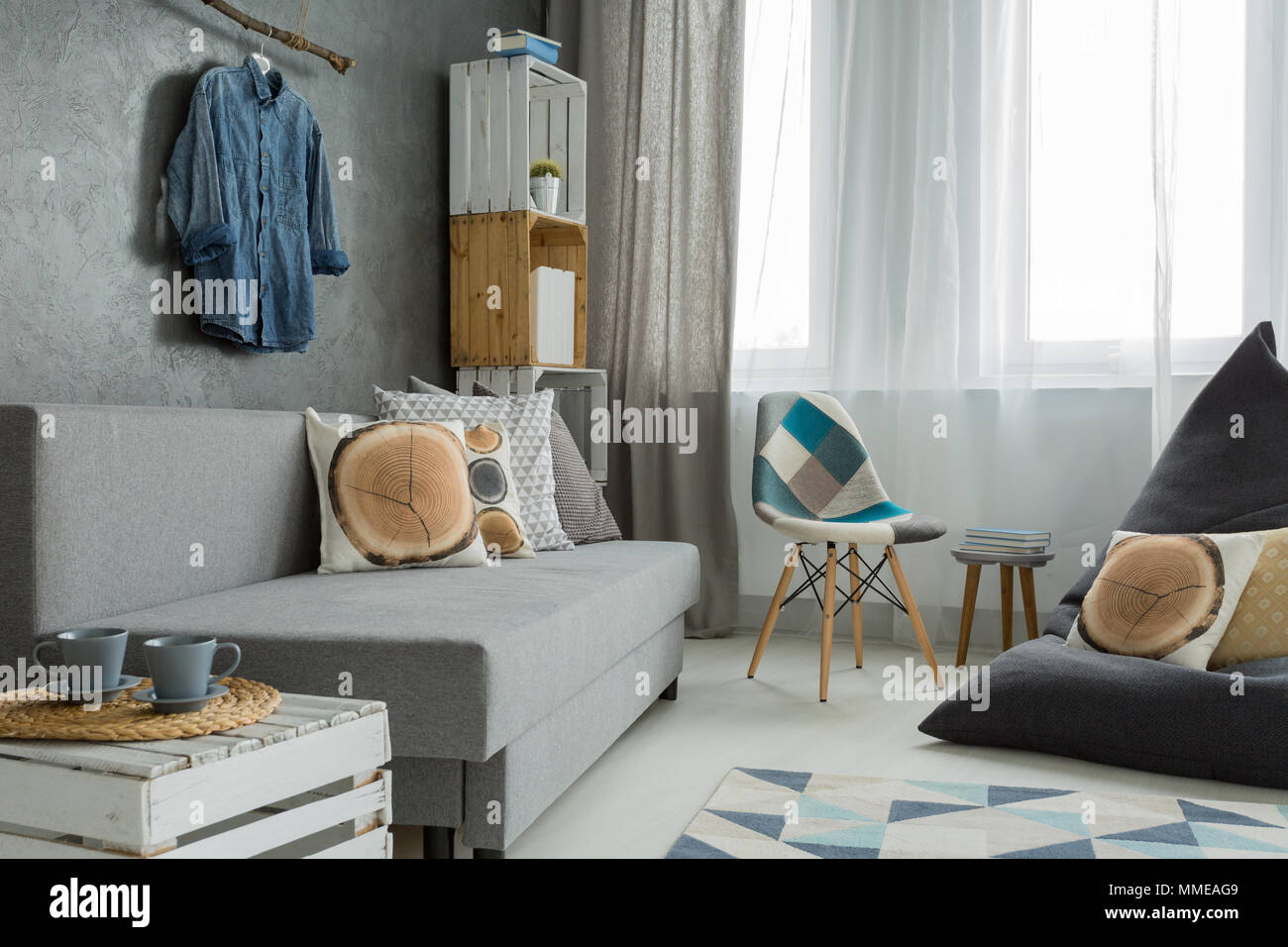 Sack chair hi-res stock photography and images - Alamy