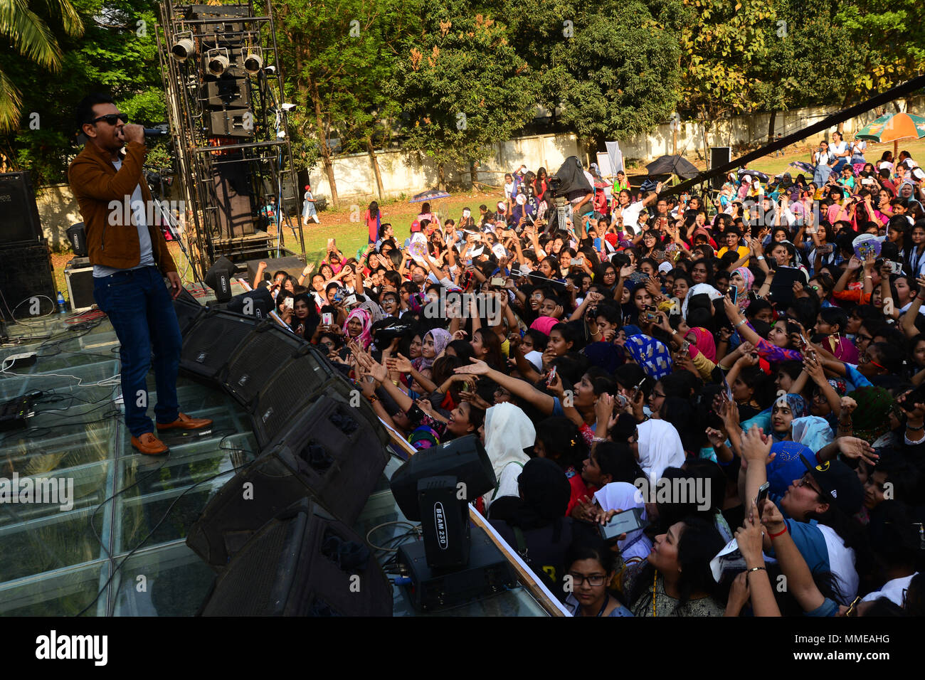 Bangladeshi Singer parforms in the Consart for Women to celebration ...