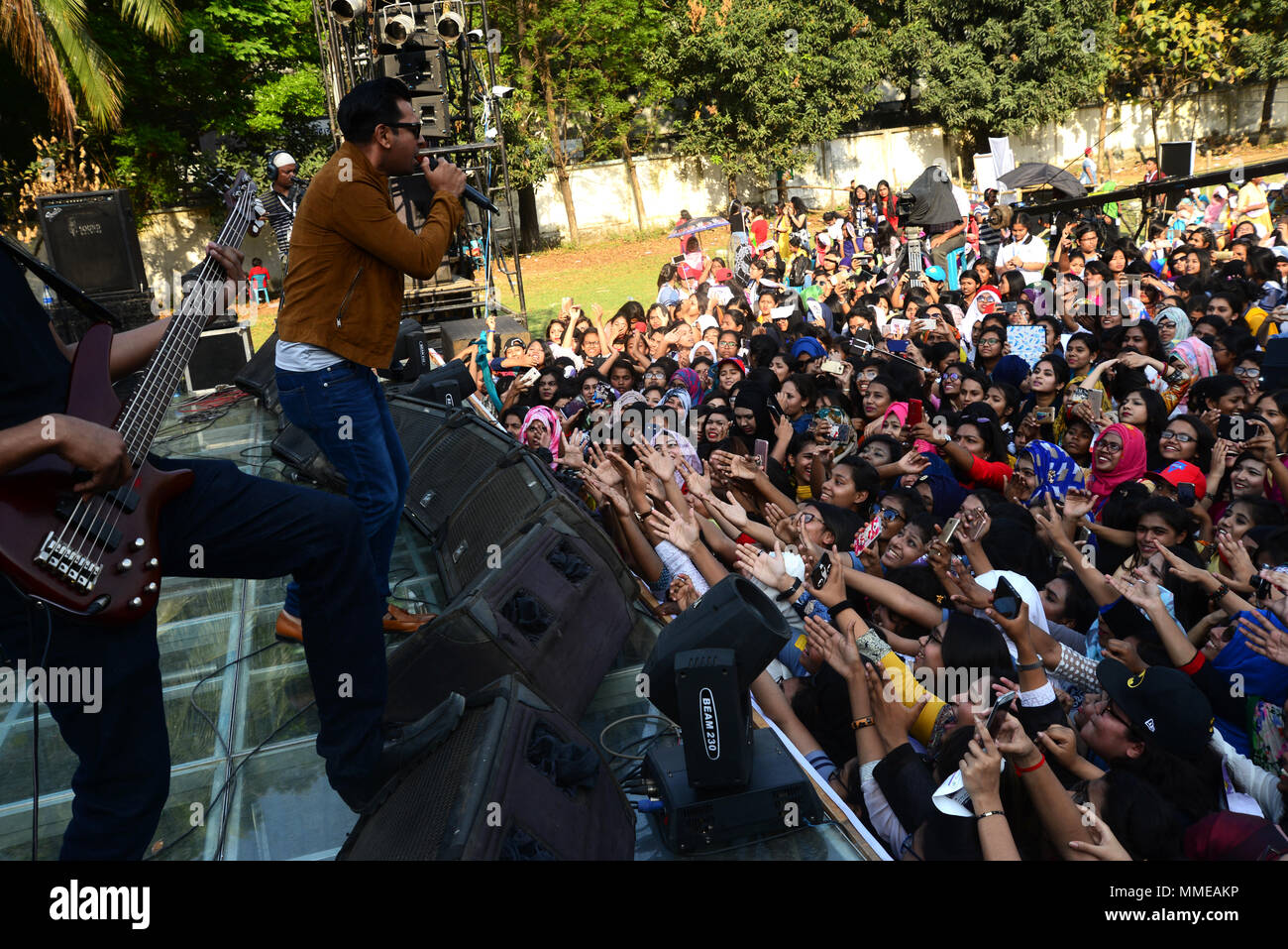 Bangladeshi Singer parforms in the Consart for Women to celebration ...