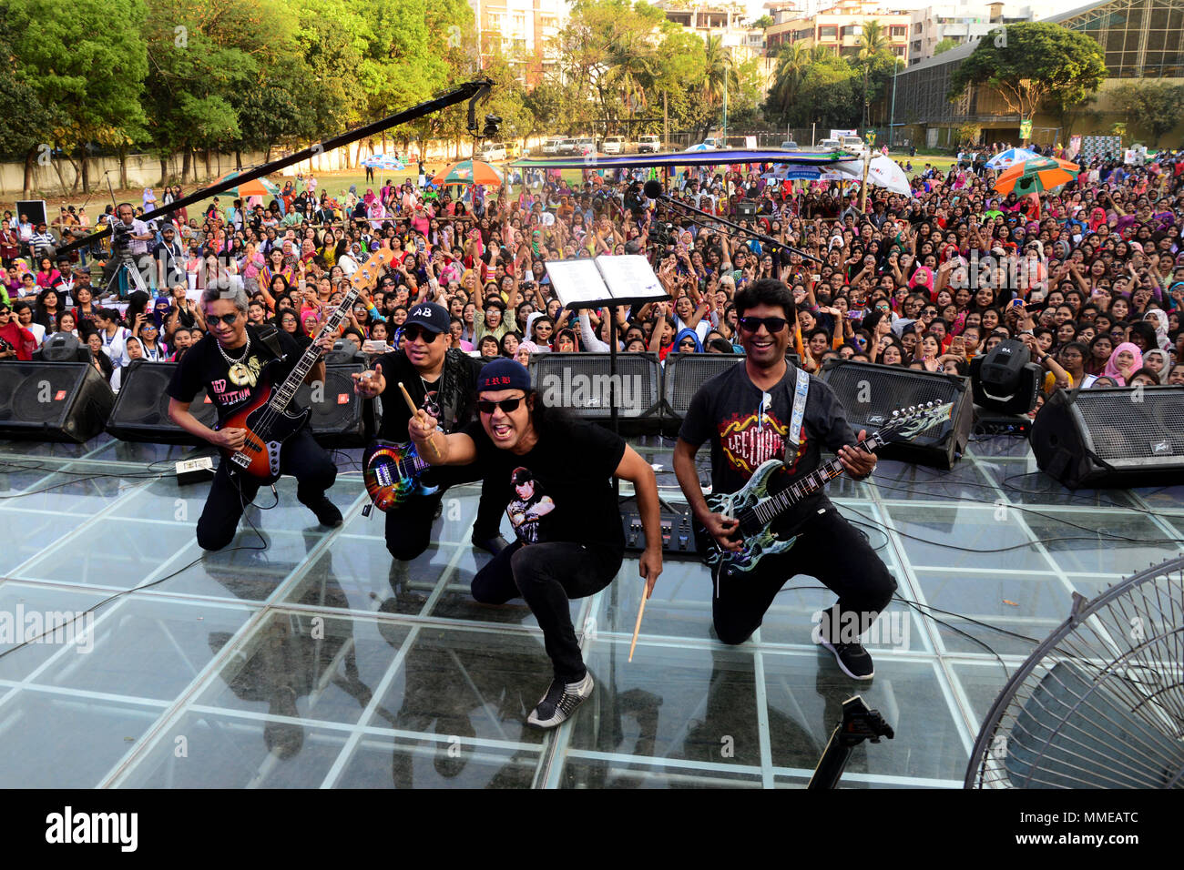 Bangladeshi Singer parforms in the Consart for Women to celebration ...