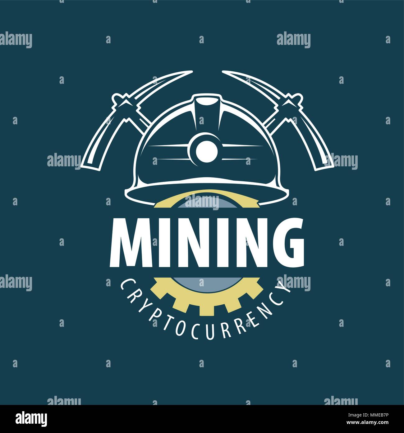 Gold mine illustration mining Stock Vector Images - Alamy