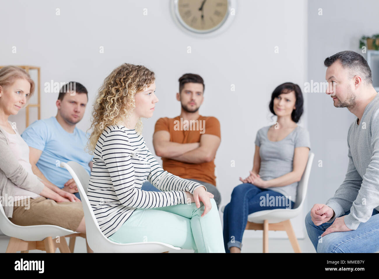 Drama therapy group hi-res stock photography and images - Alamy