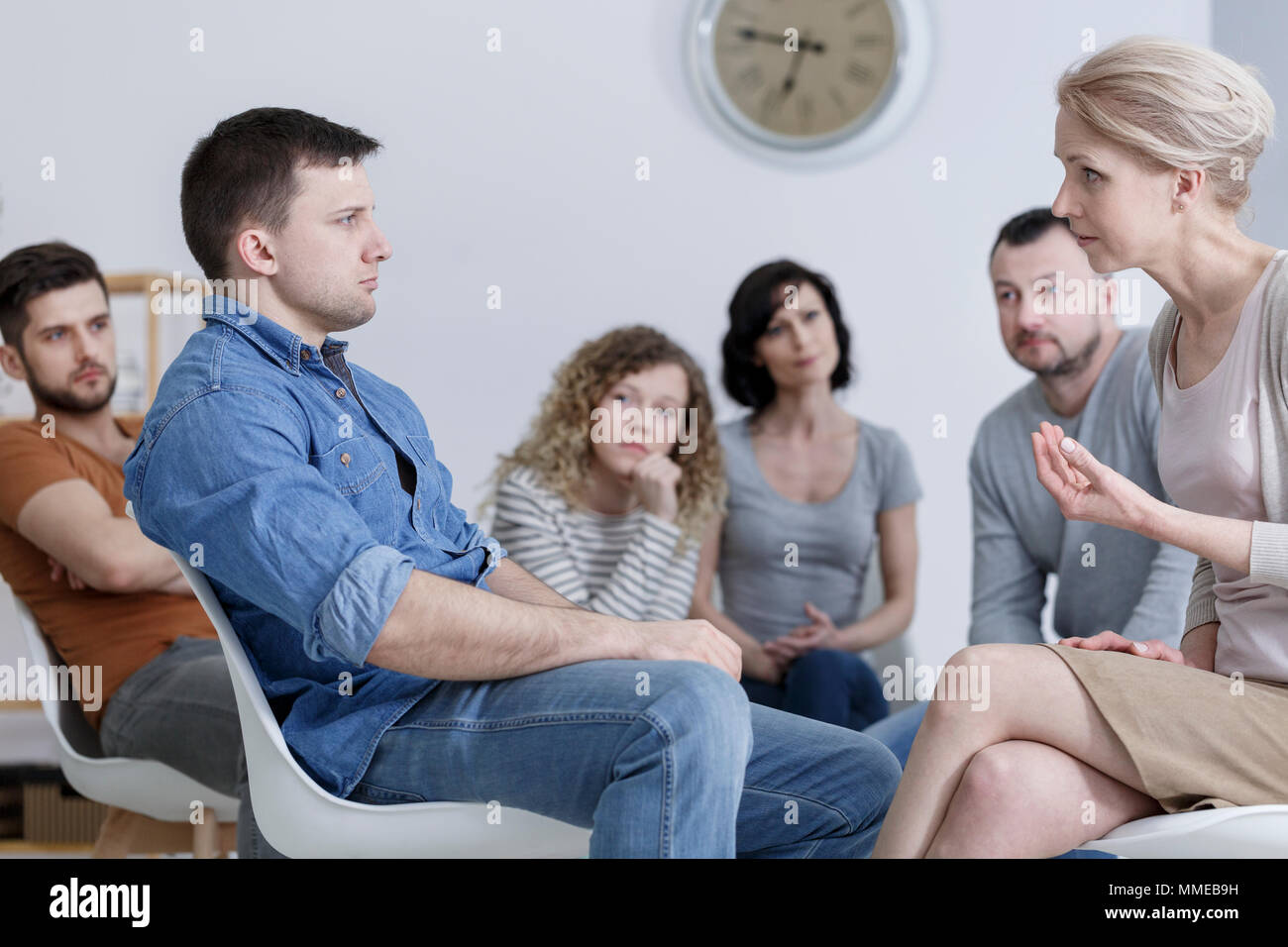 Counseling session hi-res stock photography and images - Alamy