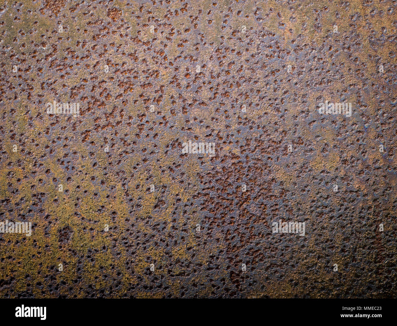 Rusted Metal panel Stock Photo - Alamy