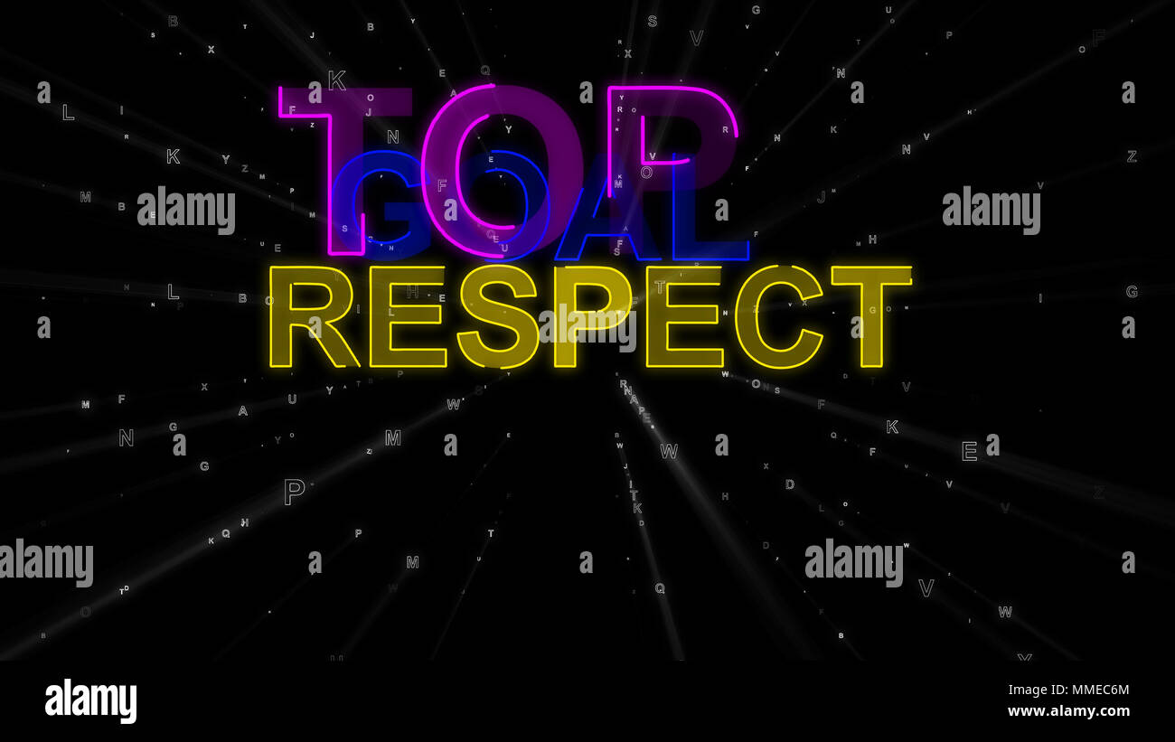 A cheerful 3d rendering of the following encouraging concept words: top ...