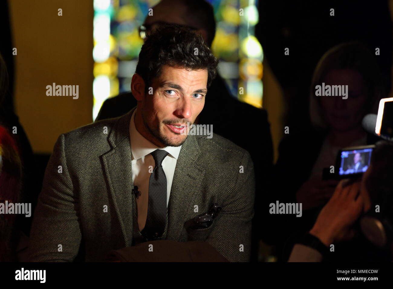 Model david gandy during london hi-res stock photography and images - Alamy