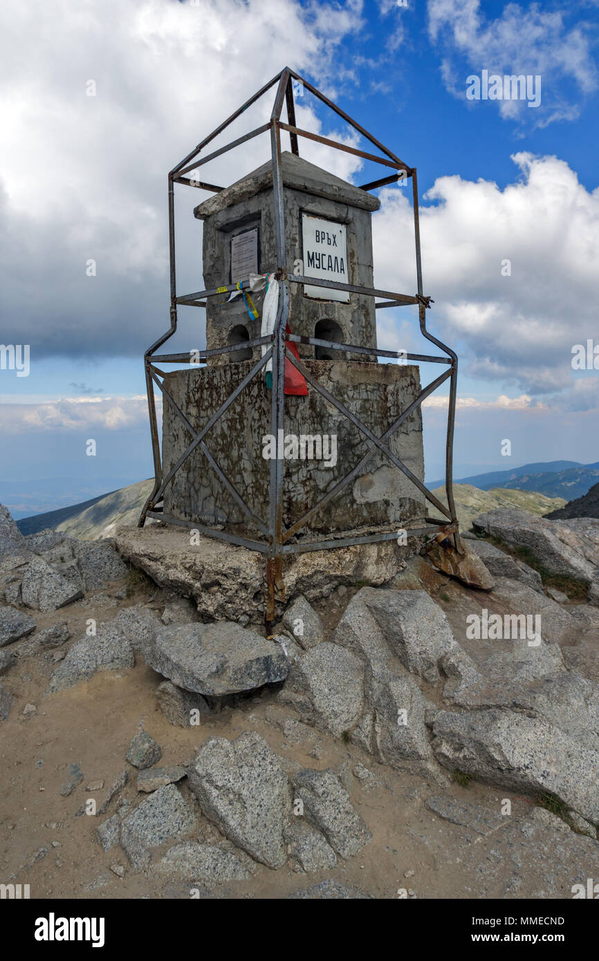 Amazing view of Musala Peak, Rila mountain, Bulgaria Stock Photo - Alamy