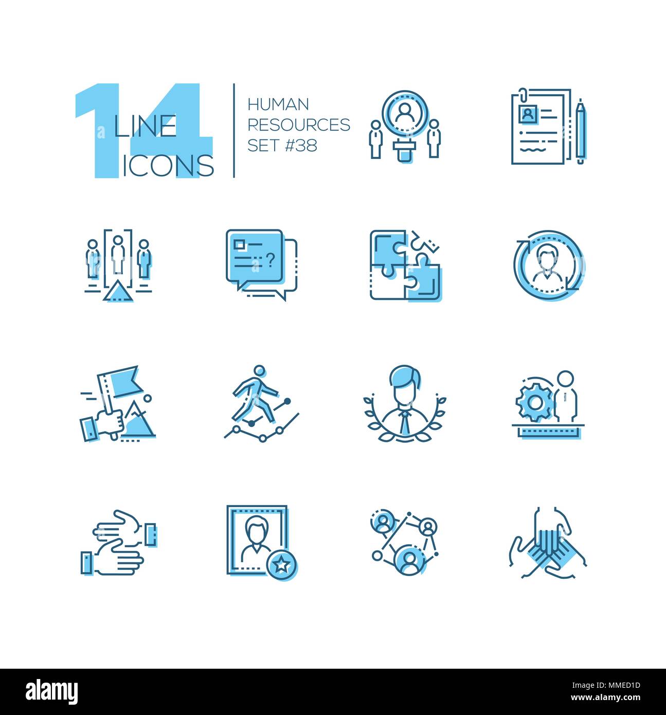 Human resources chat icon Cut Out Stock Images & Pictures - Alamy