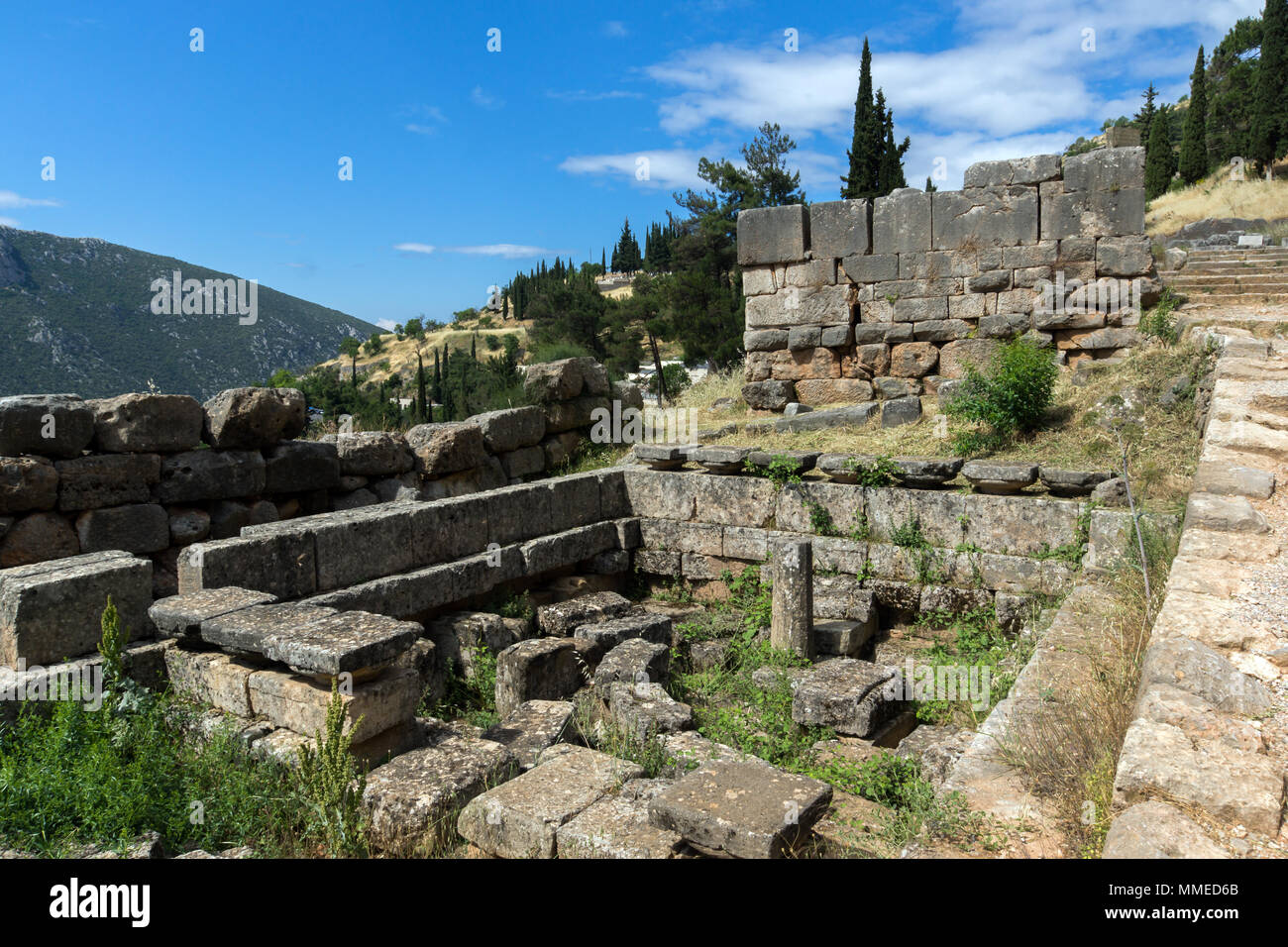 Delphi mountain resort hi-res stock photography and images - Alamy