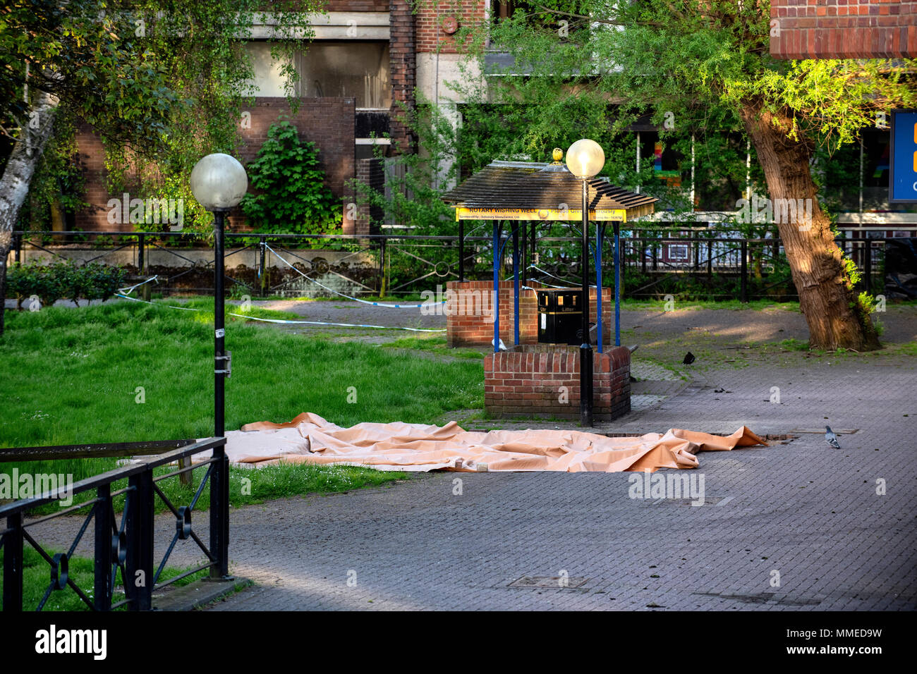 The spot where Sergei and Yulia Skripal were found poisoned in the ...