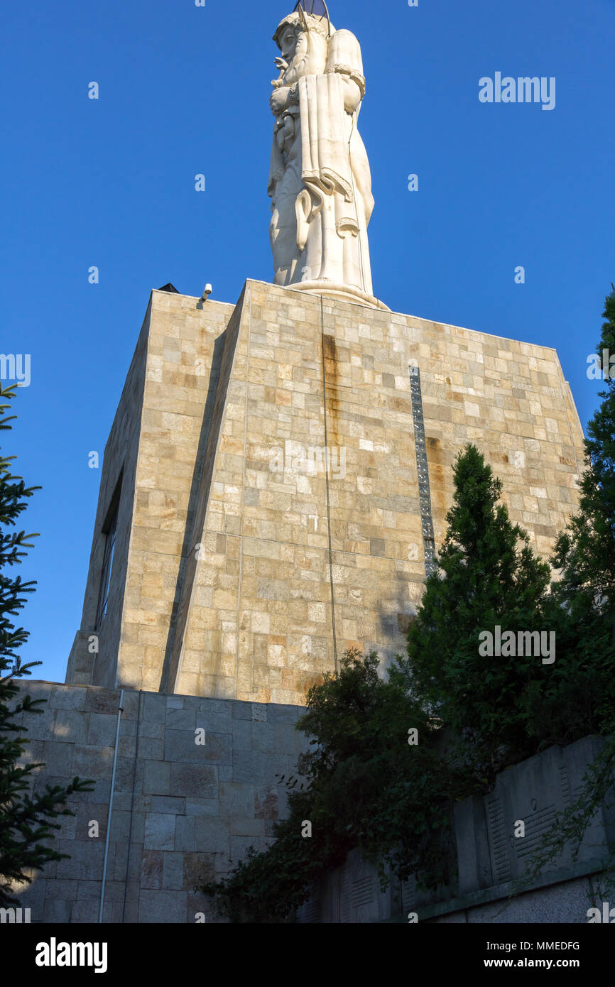 The biggest Monument of Virgin Mary in the world, City of Haskovo ...