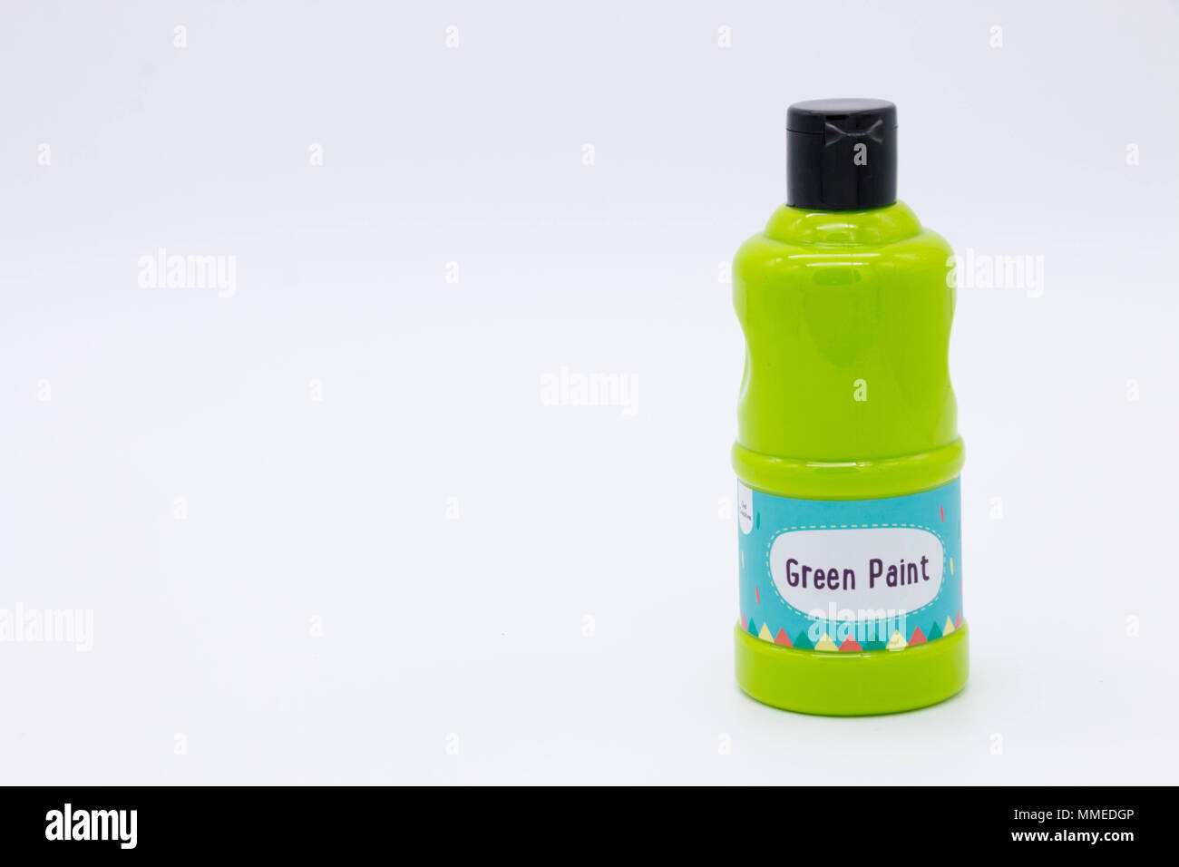 Paint bottles of craft watercolour / poster paint Stock Photo - Alamy