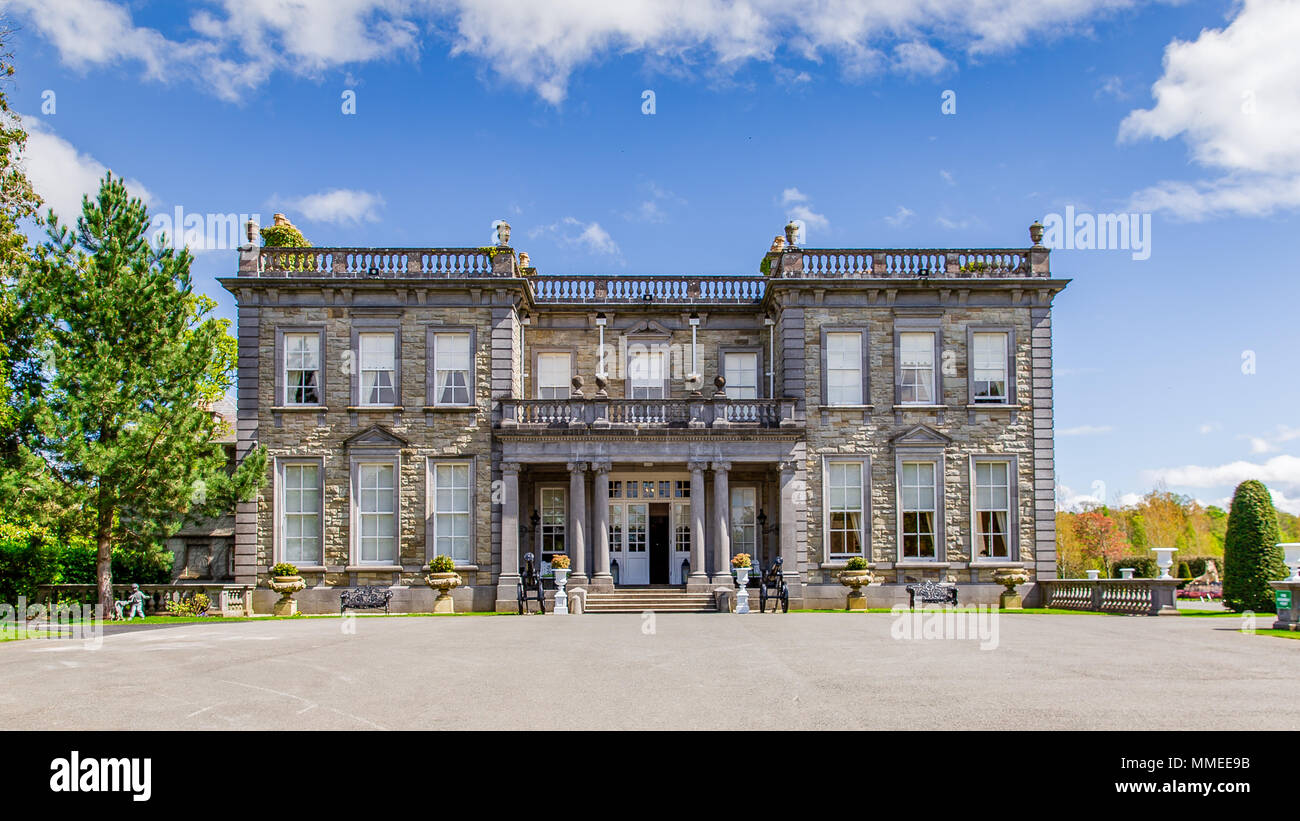 The Manor House building at the grounds of Palmerstown House Estate in ...